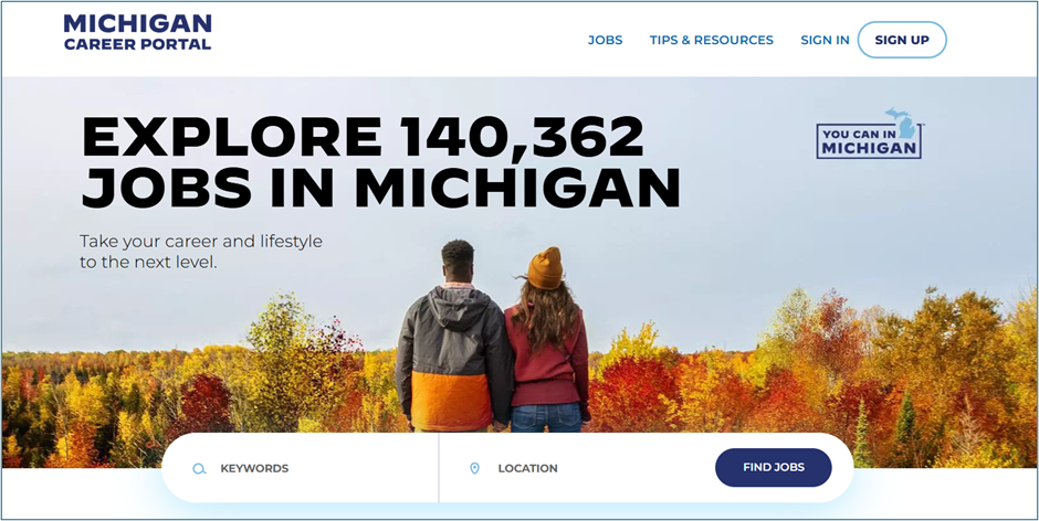 Michigan Career Portal | You Can in Michigan